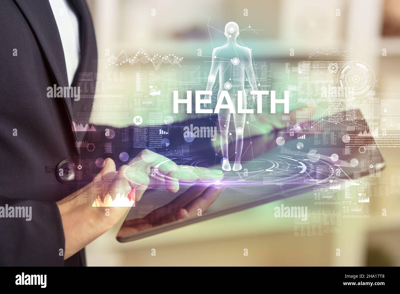 Electronic medical record, tech concept Stock Photo - Alamy