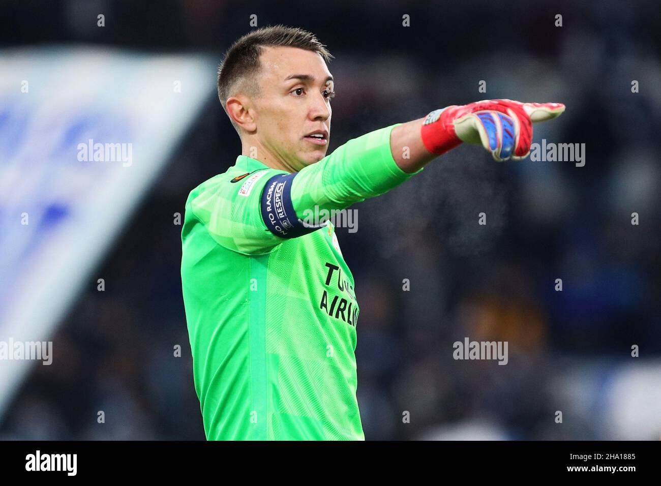 Rome, Italy. 09th Dec, 2021. Fernando Muslera goalkeeper of Galatasaray ...