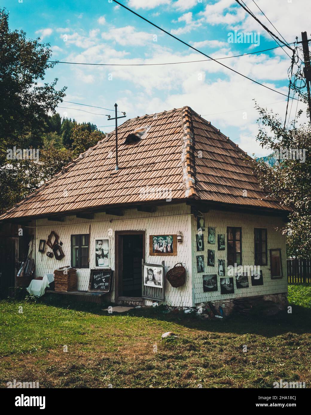 BUCHAREST, ROMANIA - Aug 25, 2021: A Traditional Museum of Paintings ...