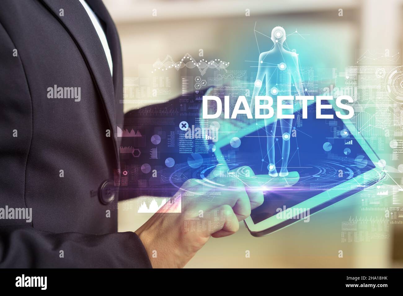 Electronic medical record, tech concept Stock Photo - Alamy