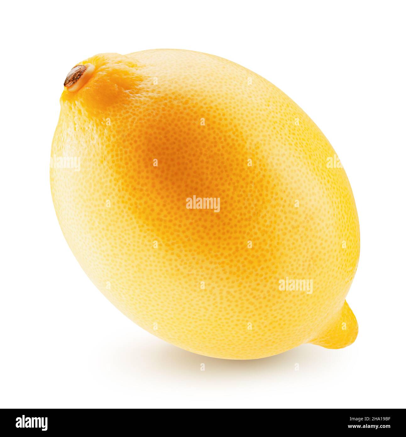 lemon isolated on a white background Stock Photo - Alamy