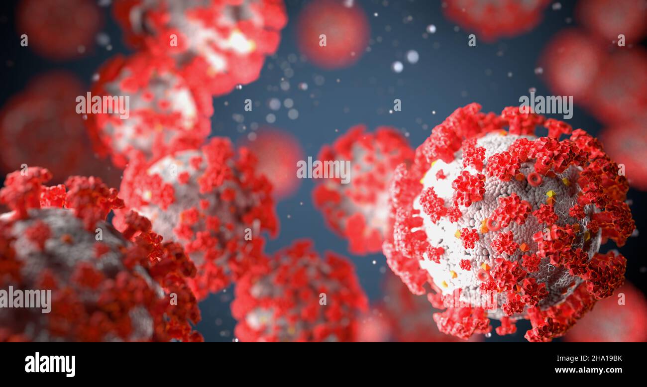 Coronavirus outbreak, COVID-19 under microscope. Danger virus ...