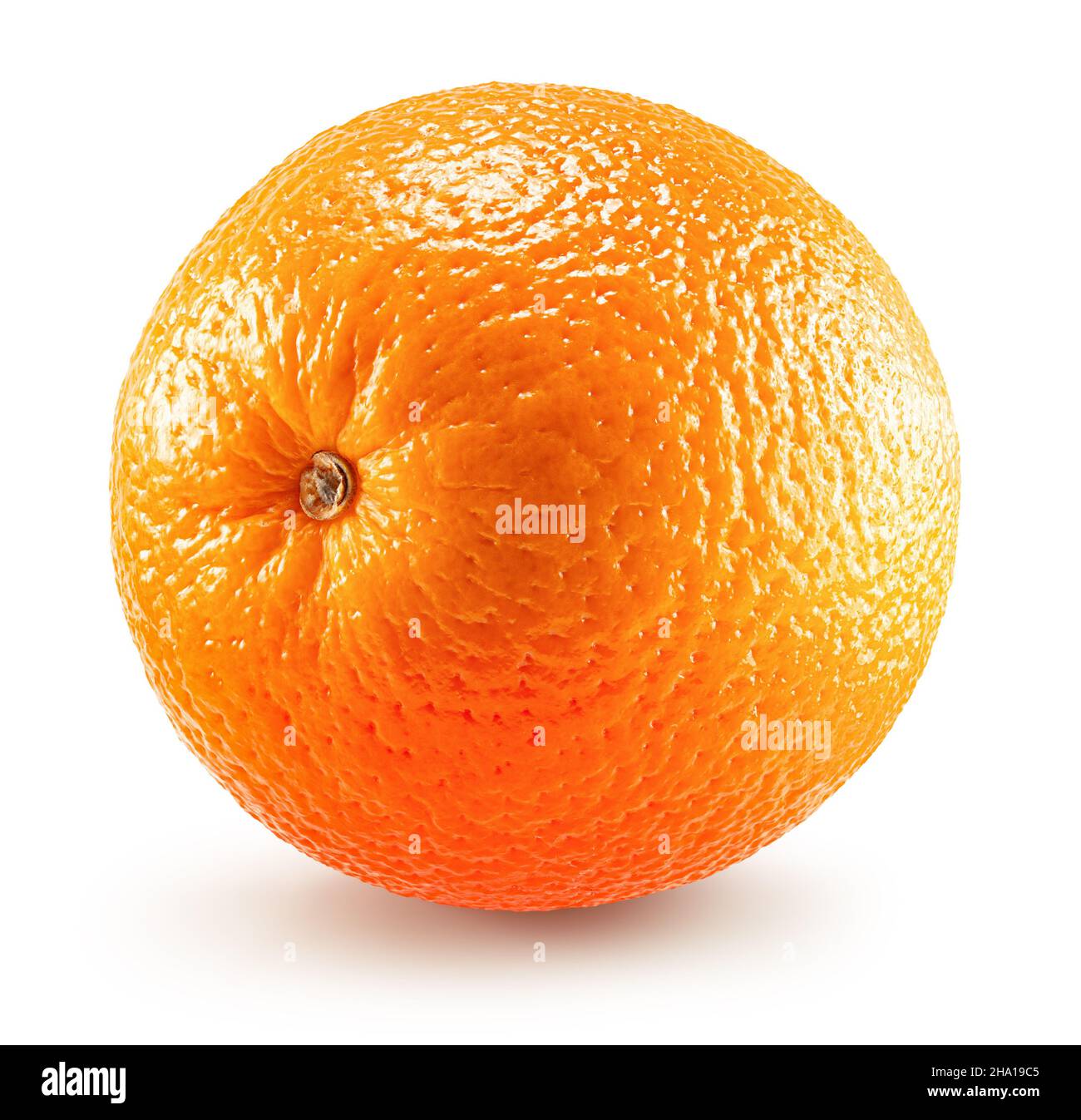 orange isolated on a white background Stock Photo - Alamy