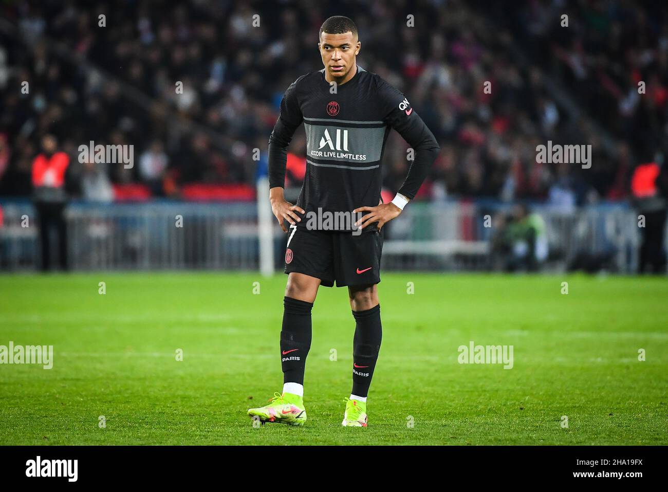 Kylian MBAPPE of PSG during the French championship Ligue 1 football ...