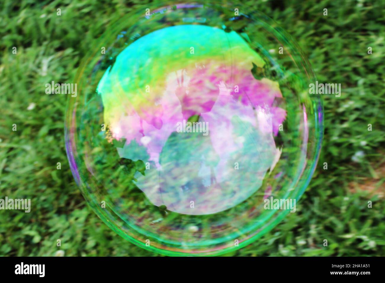 Colorful soap bubble hi-res stock photography and images - Alamy