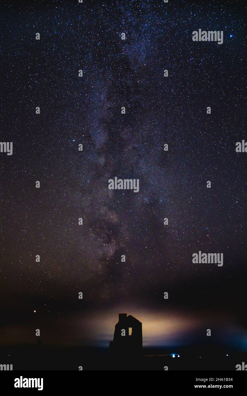 Vertical shot summer milky way hi-res stock photography and images - Alamy