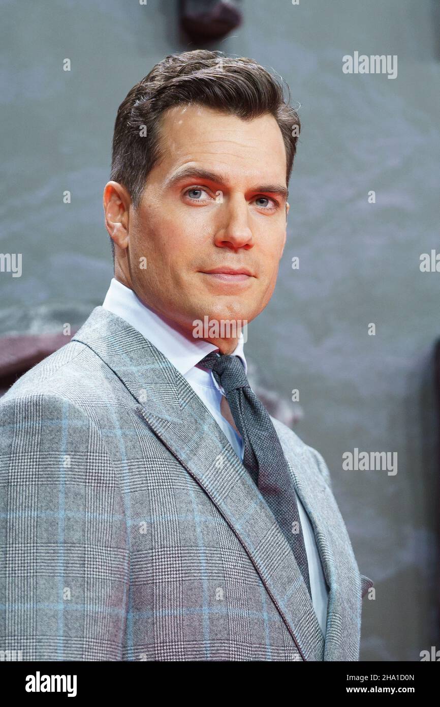 British actor Henry Cavill attends "The Witcher" season 2 premiere at ...