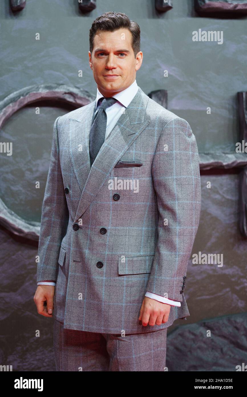 British actor Henry Cavill attends "The Witcher" season 2 premiere at ...