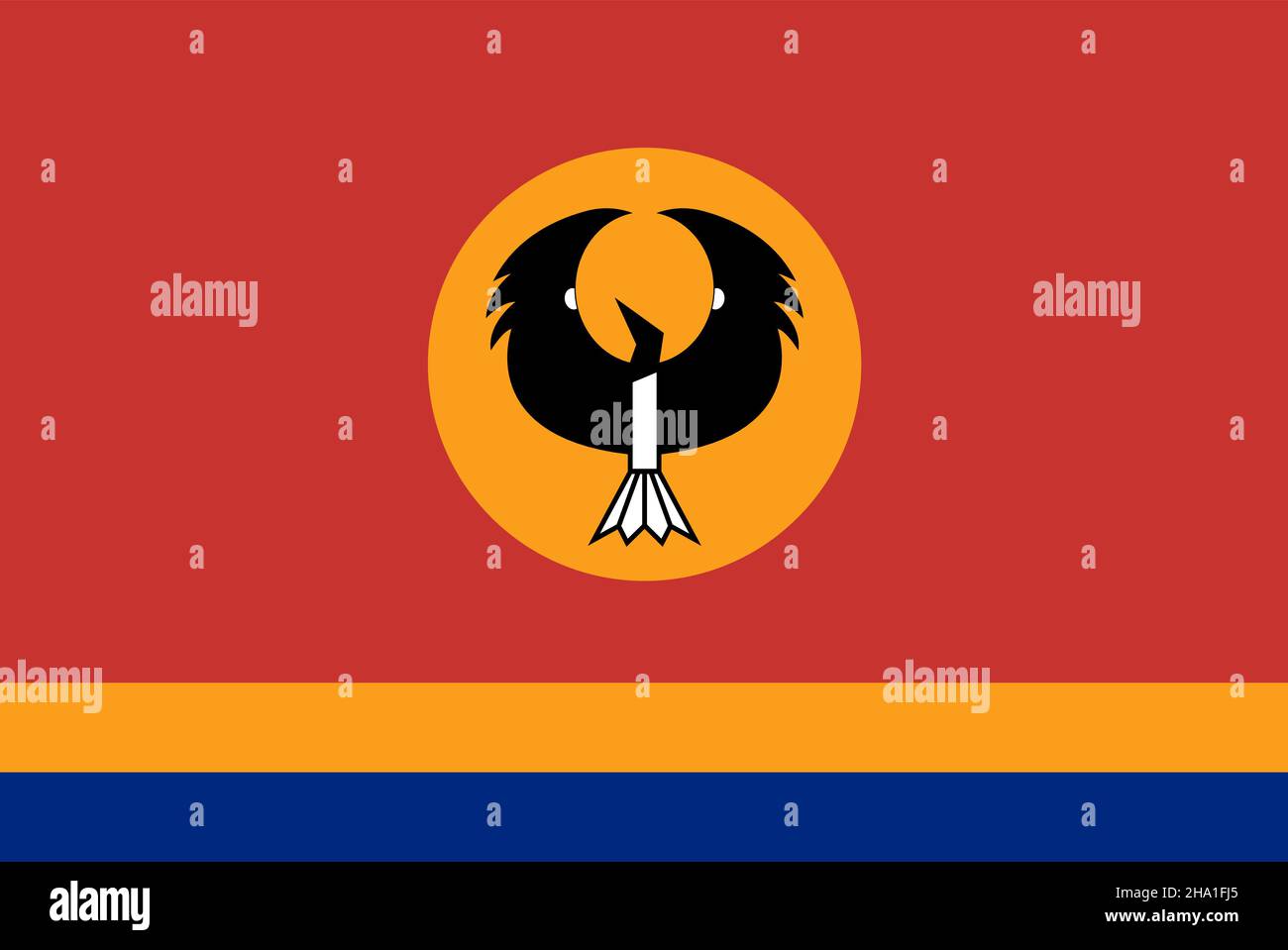 South Australia state new flag proposal, Australia, vector illustration ...