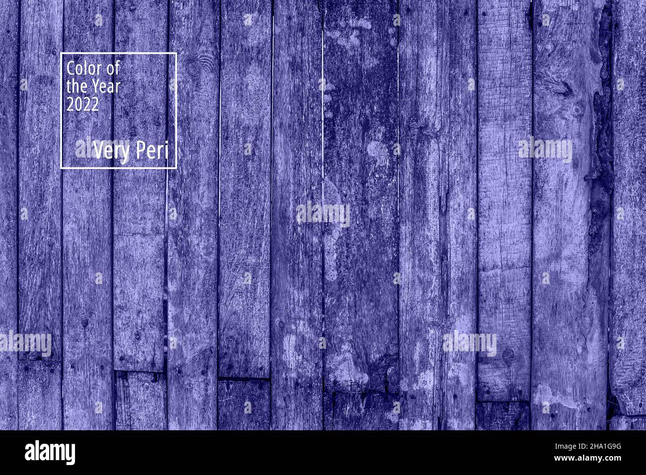 Text Color of the Year 2022. Very peri. fence made of wood. Wooden ...