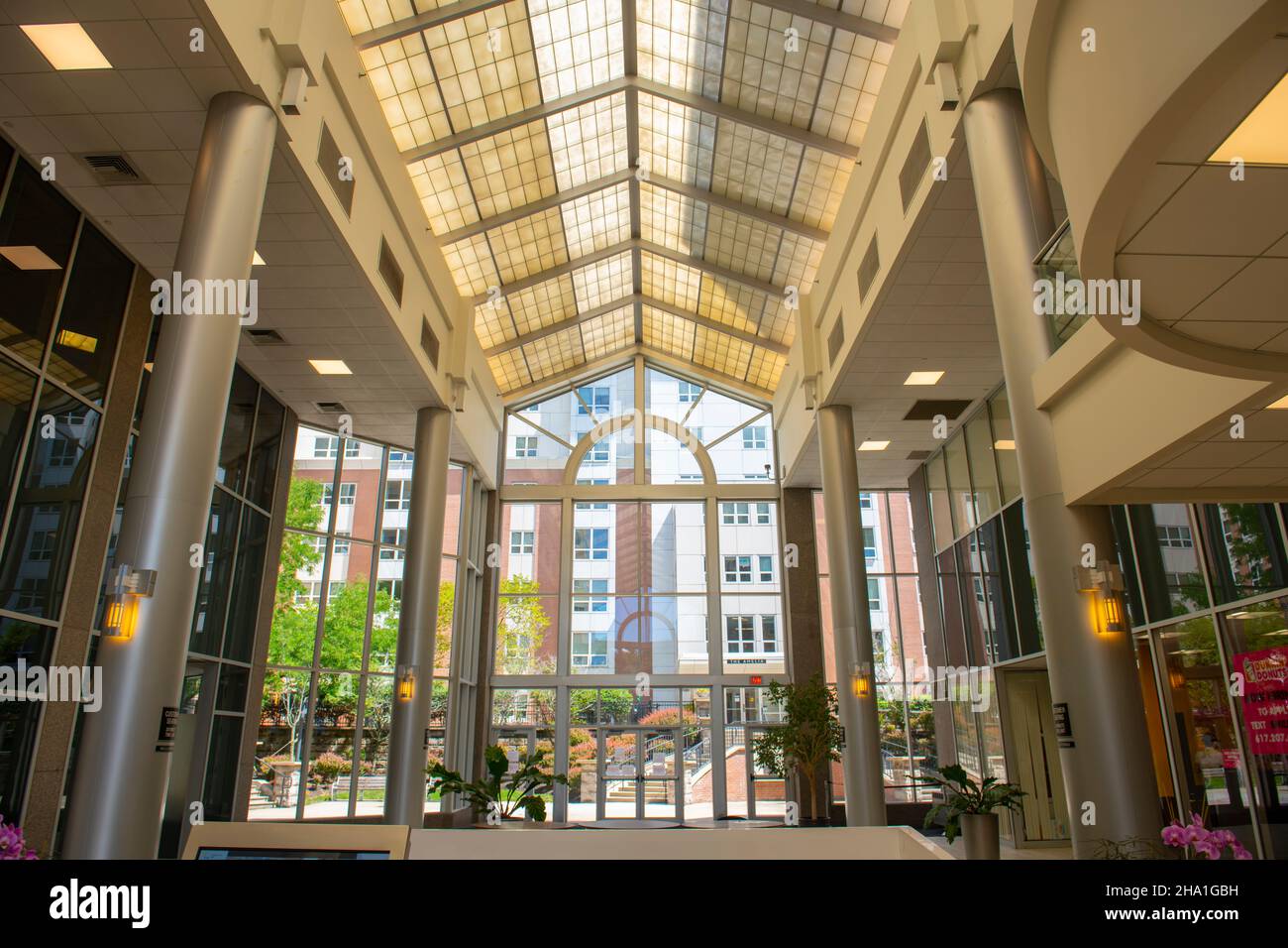 Quincy College main building interior in the Presidents Place at 1250 ...