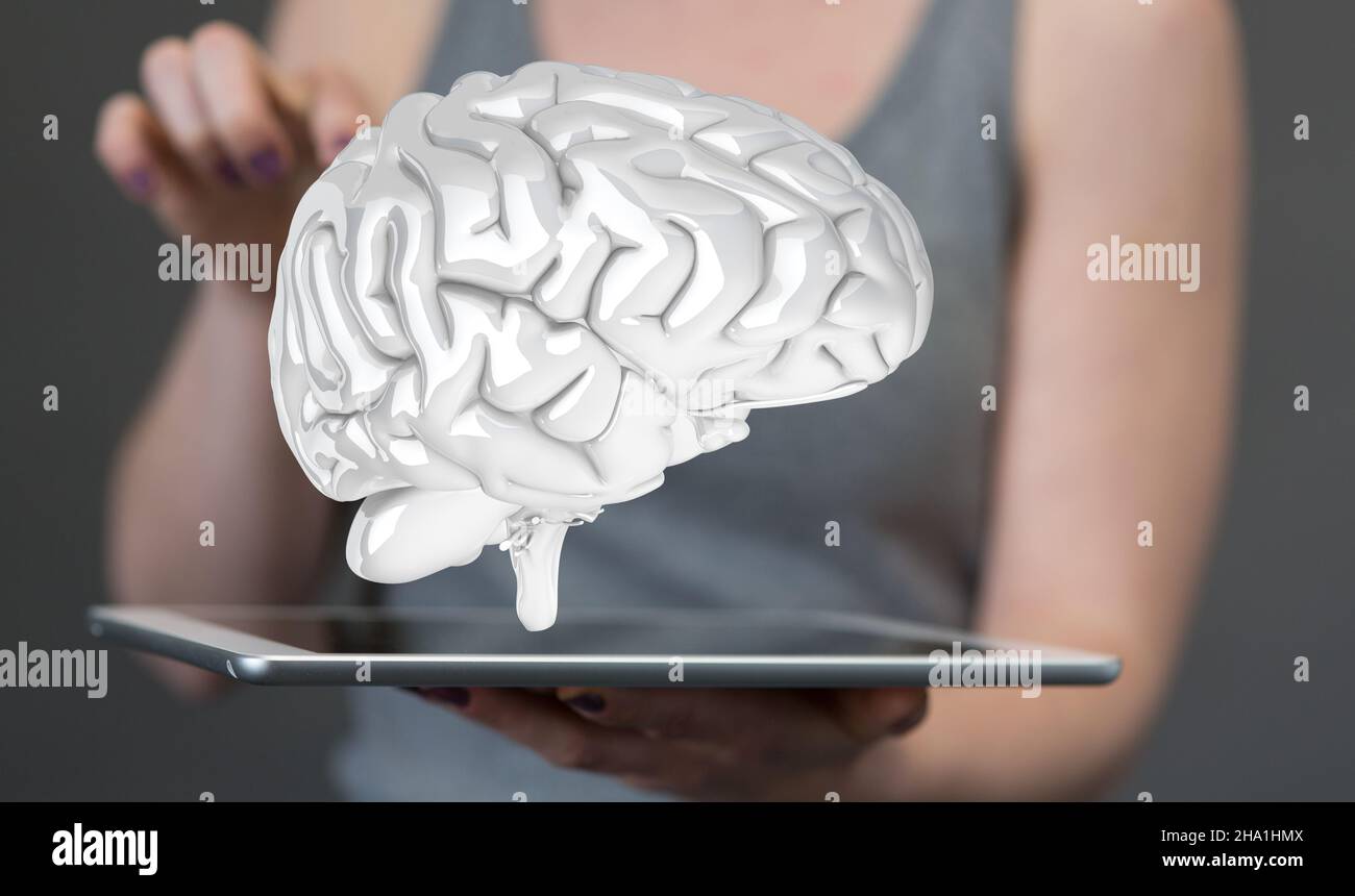 Tapping head idea hi-res stock photography and images - Alamy