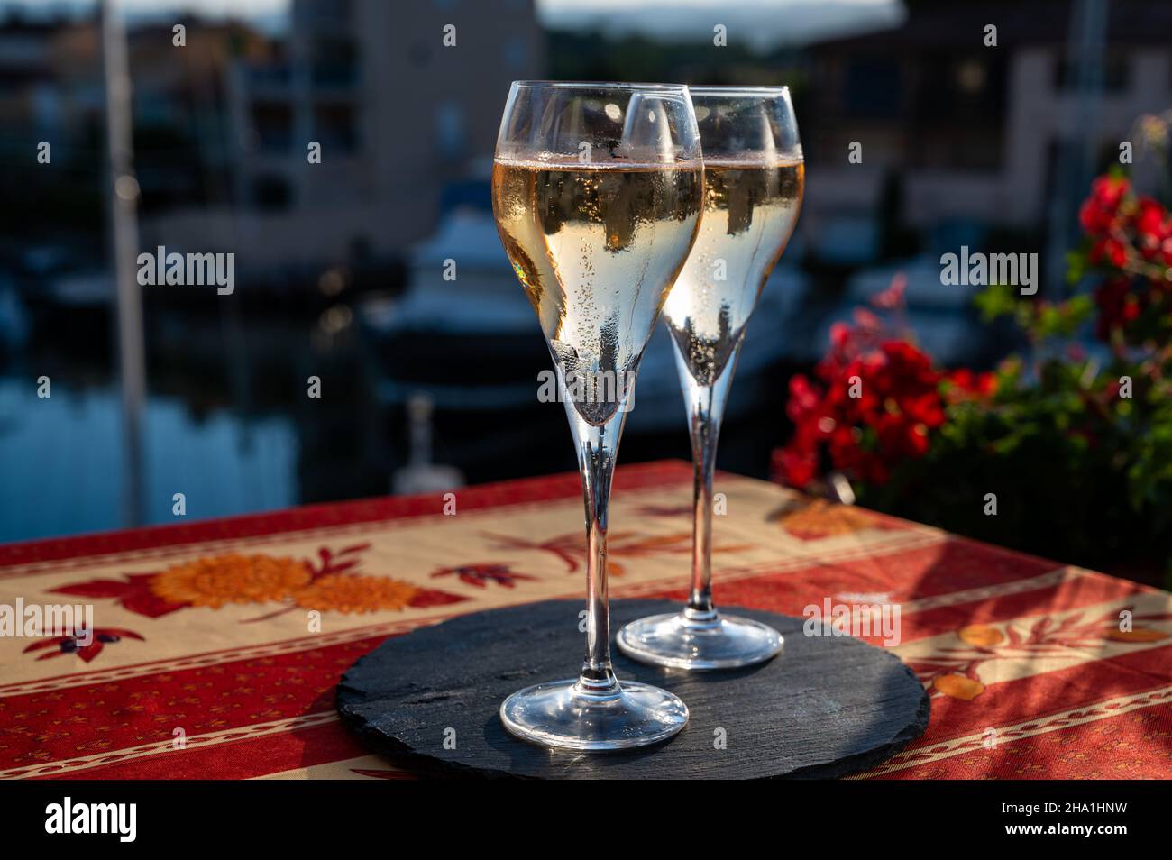 Romantic drink on french riviera hi-res stock photography and images ...