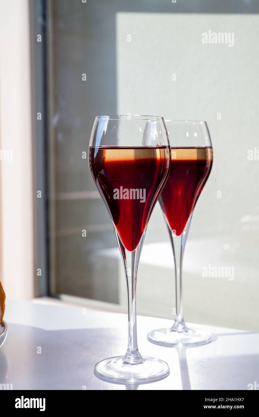 Kir Royale Champagne Cocktail High Resolution Stock Photography and ...