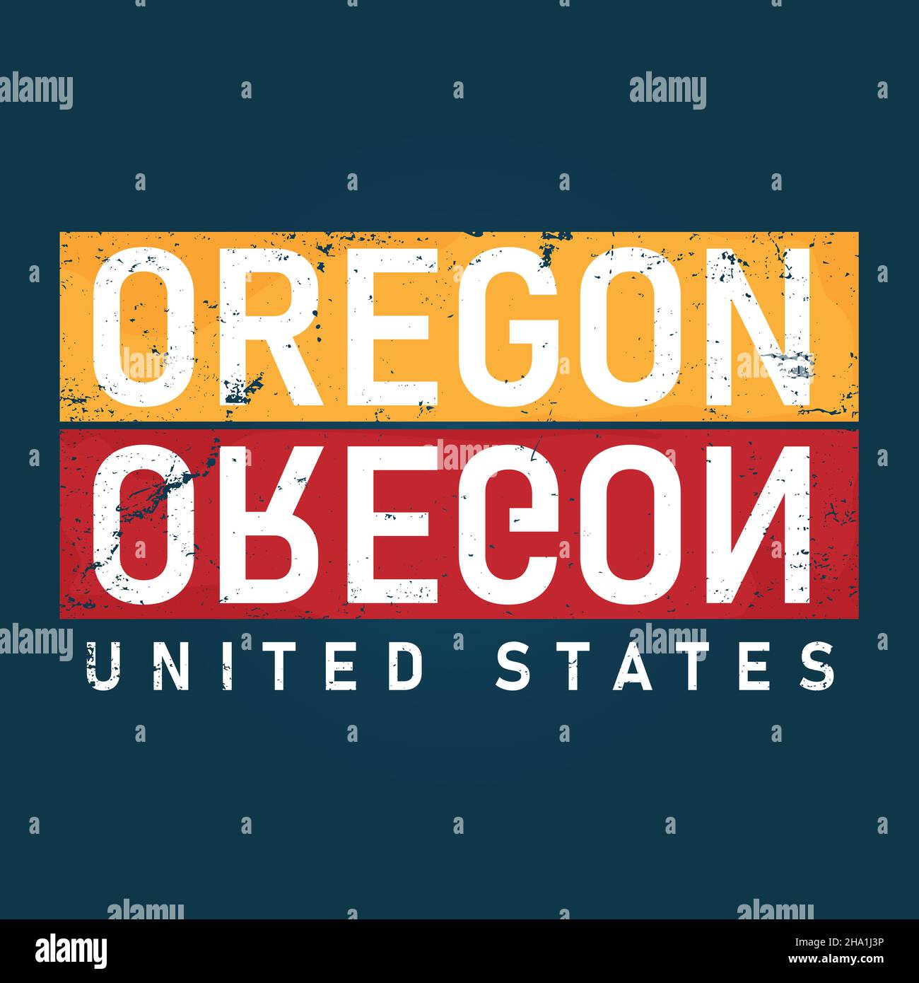 Oregon typography design vector, for t-shirt, poster and other uses ...