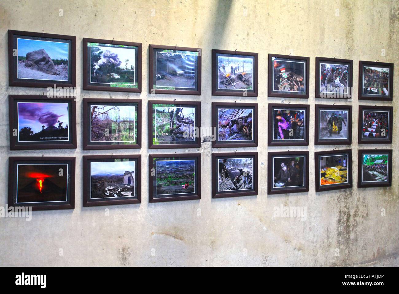 The Museum Mini Sisa Hartaku on the slopes of Mount Merapi near ...