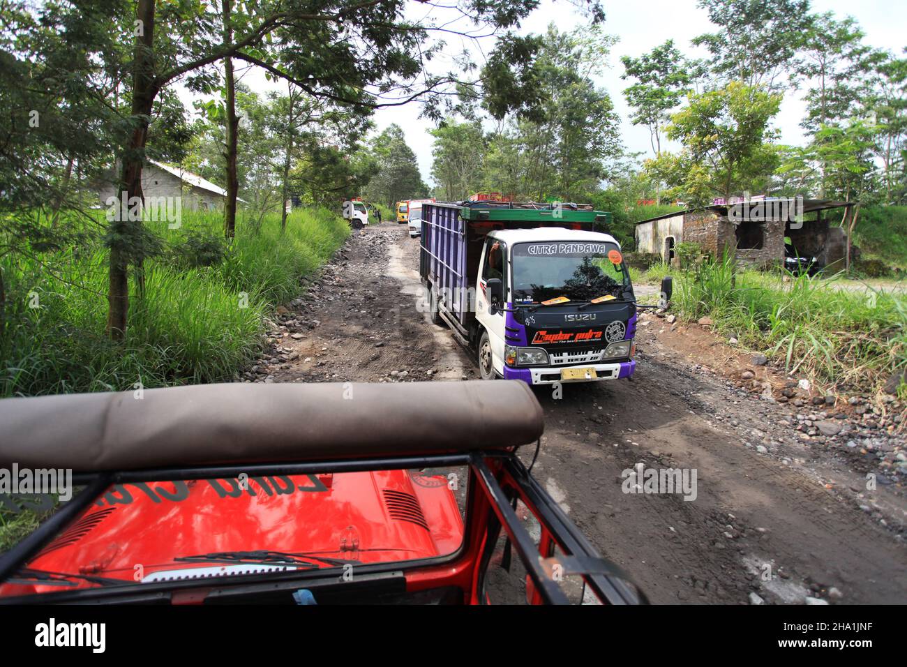 Merapi jeep tour hi-res stock photography and images - Alamy