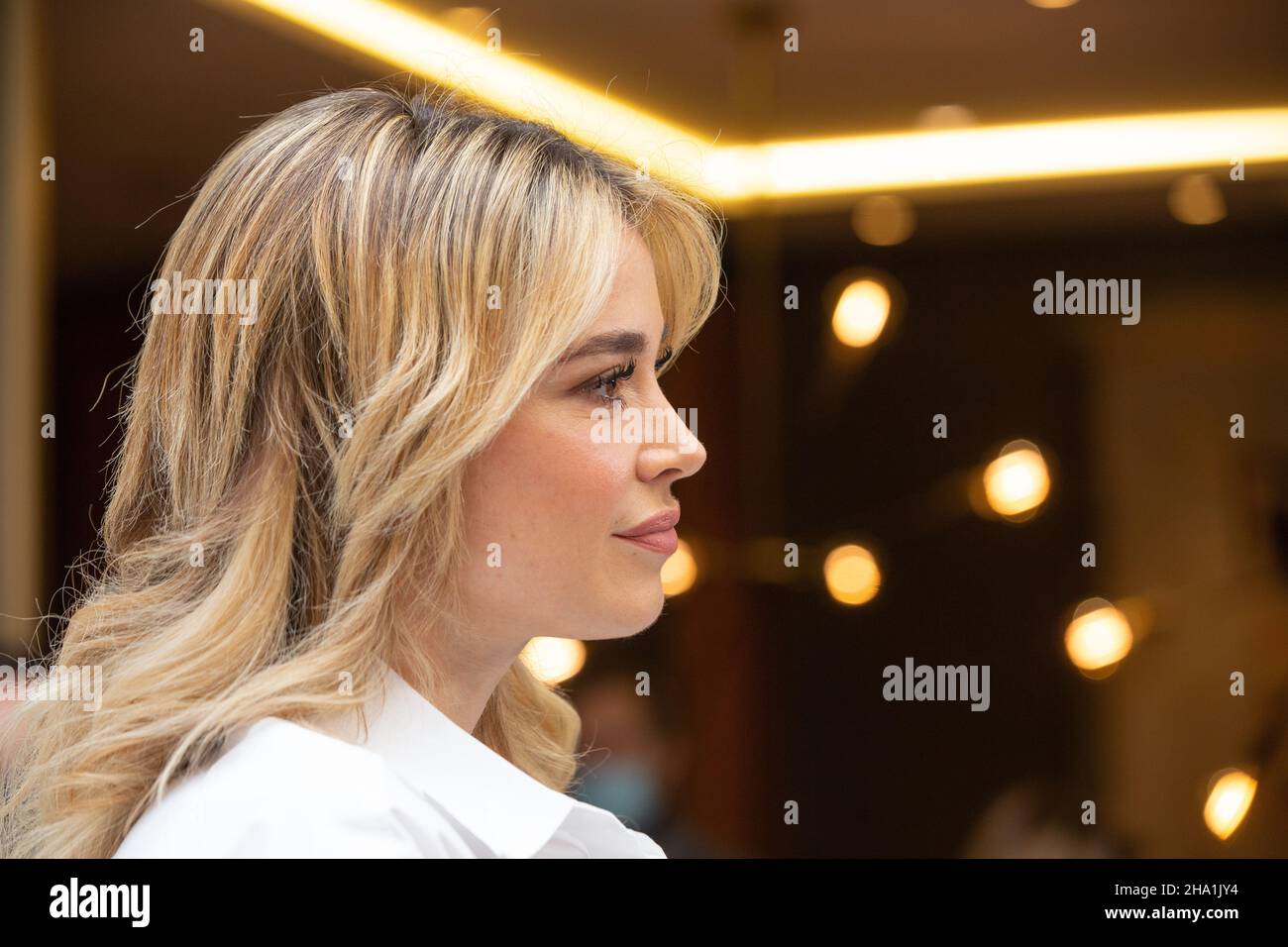 December 9, 2021, Rome, Italy: Italian TV presenter Diletta Leotta ...