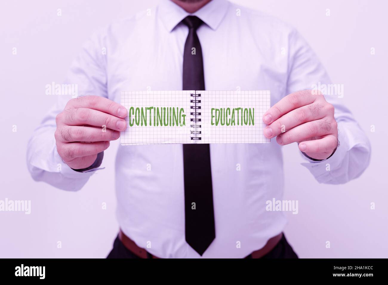 Text showing inspiration Continuing Education. Conceptual photo ...