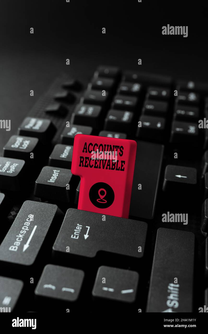 Writing displaying text Accounts Receivable. Business showcase Legal ...