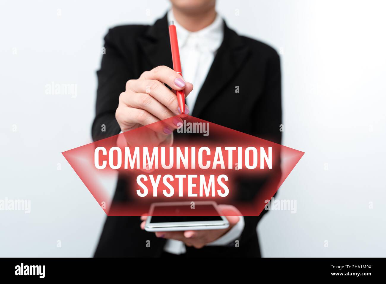 Conceptual display Communication Systems. Business overview Flow of ...