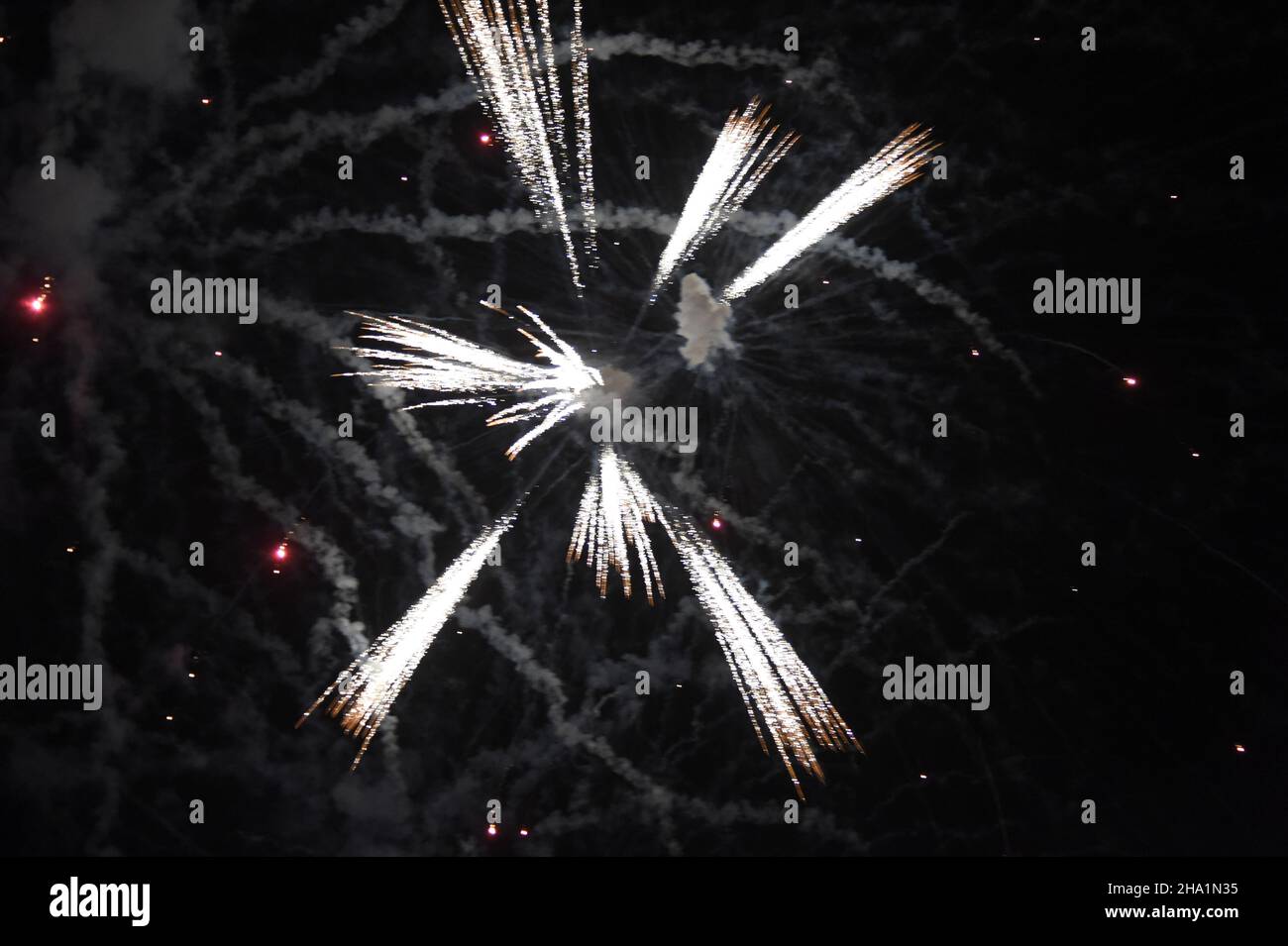 Fireworks over San Diego, California Stock Photo - Alamy
