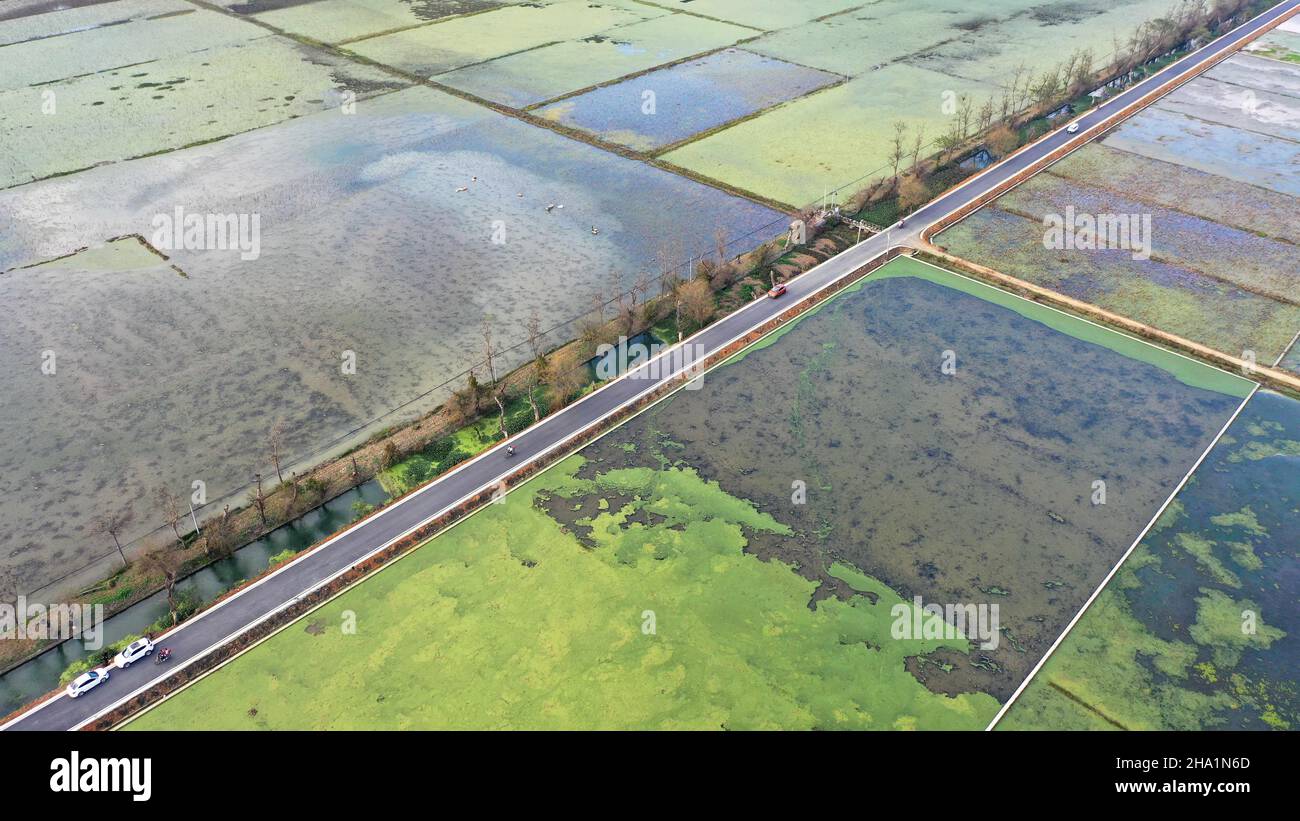 ANLONG, CHINA - DECEMBER 6, 2021 - An aerial photo taken on Dec. 6 ...