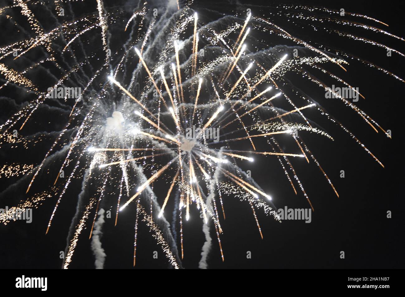 Fireworks over San Diego, California Stock Photo - Alamy