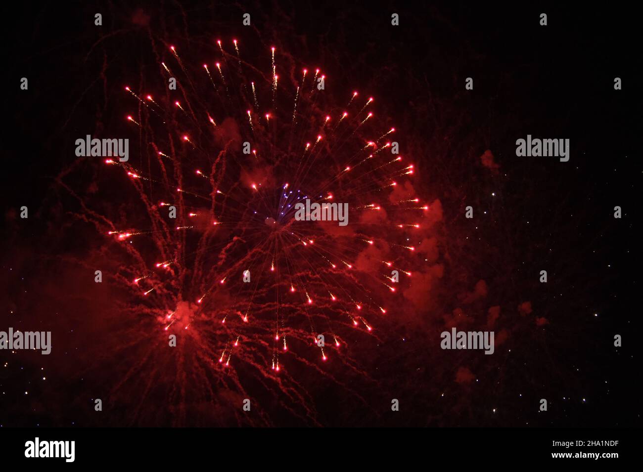 Fireworks over San Diego, California Stock Photo - Alamy