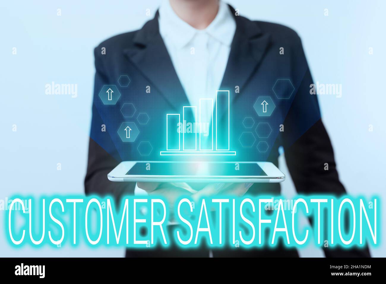 Inspiration showing sign Customer Satisfaction. Word for Exceed ...