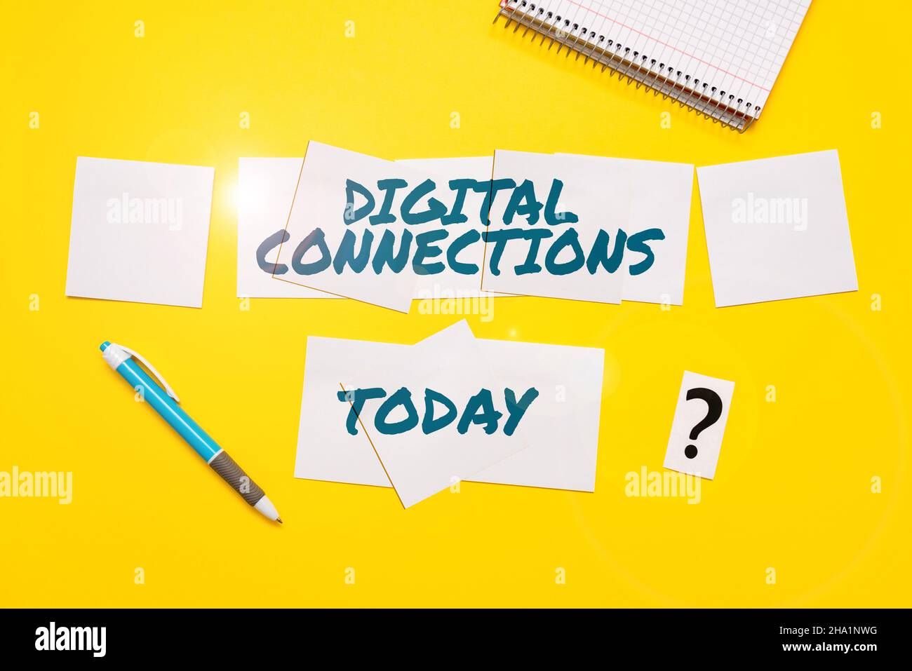 Conceptual display Digital Connections. Conceptual photo Powerful Ways ...