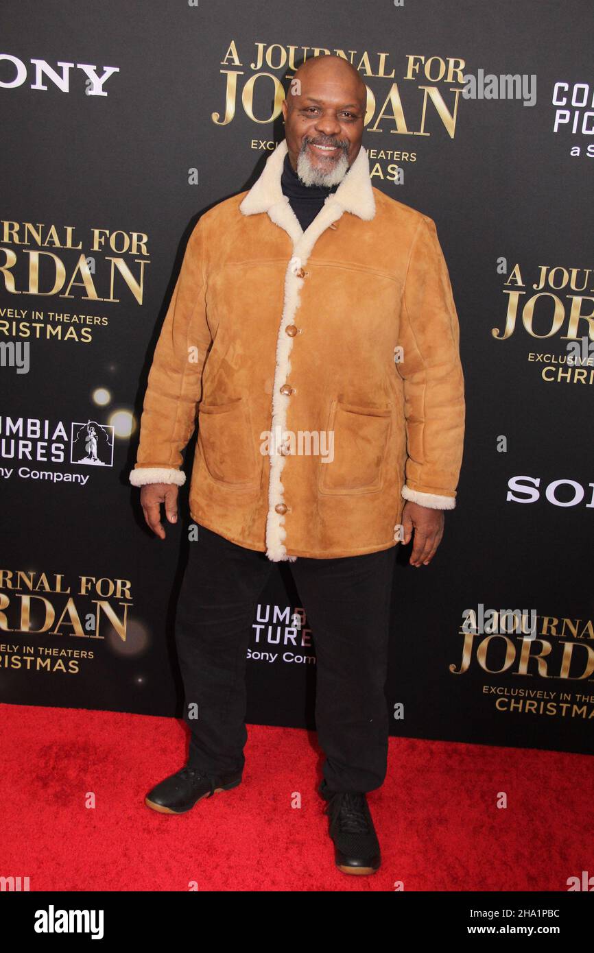 New York, NY, USA. 9th Dec, 2021. Robert Wisdom at the premiere of A ...