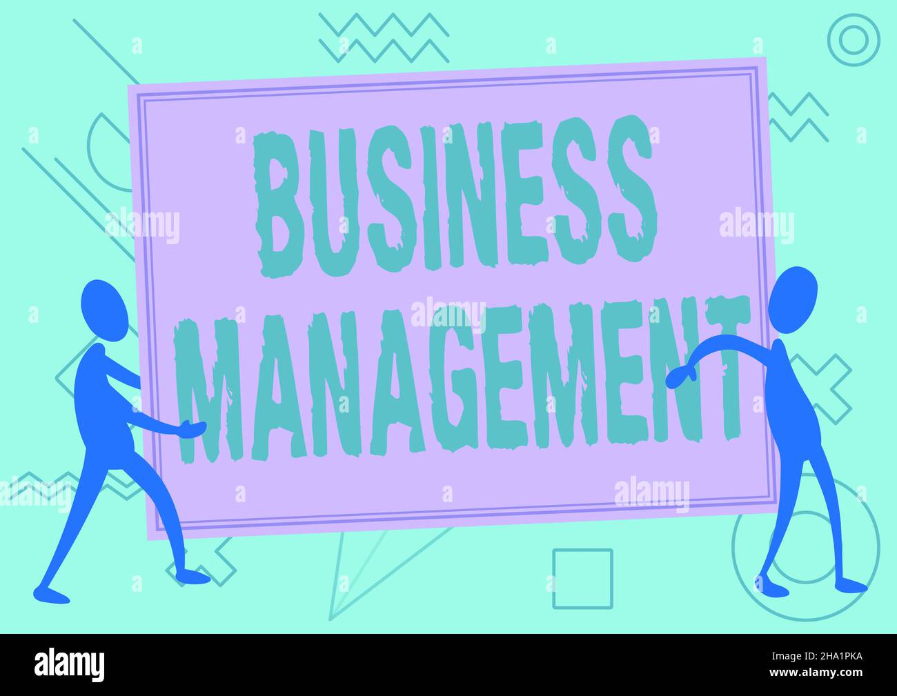 Conceptual display Business Management. Business approach Overseeing Supervising Coordinating ...