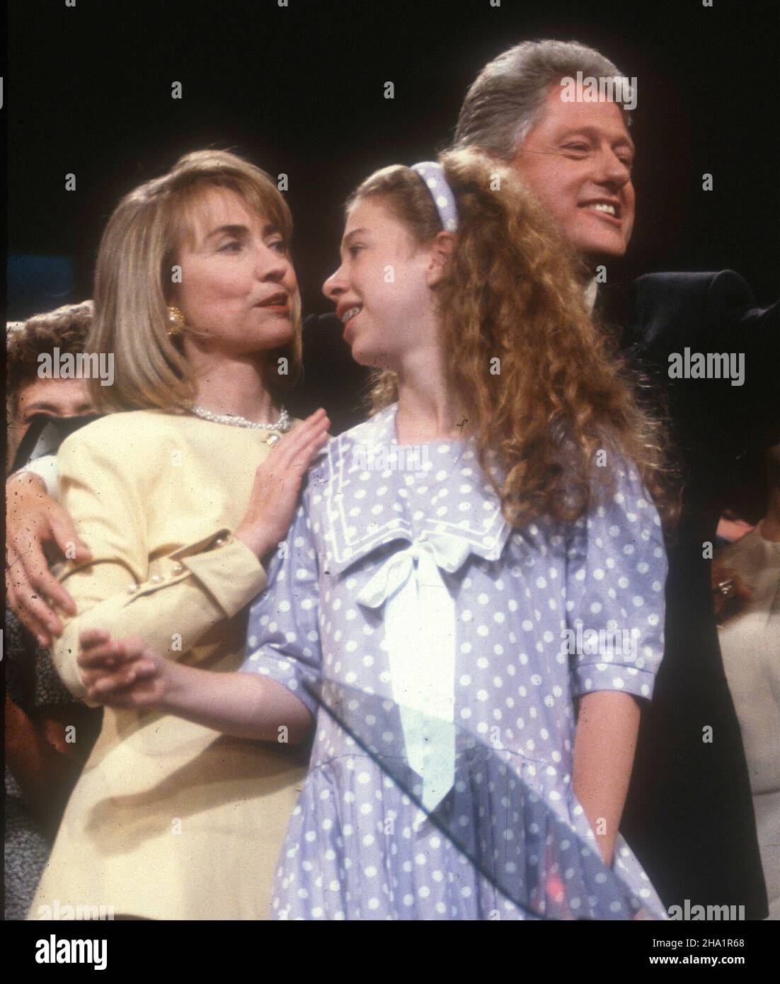 Bill Hilary and Chelsea Clinton 1992 Photo by Adam Scull/PHOTOlink ...