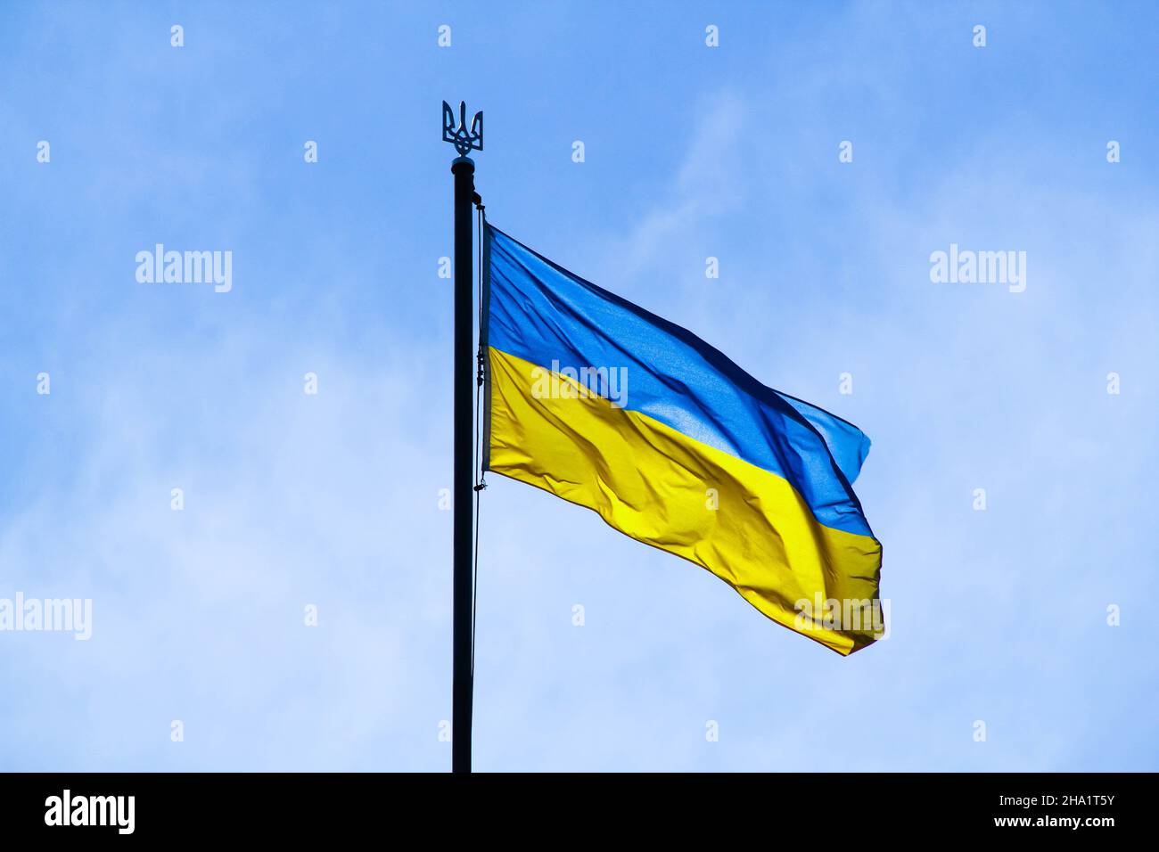 Blue rays rising on hi-res stock photography and images - Alamy