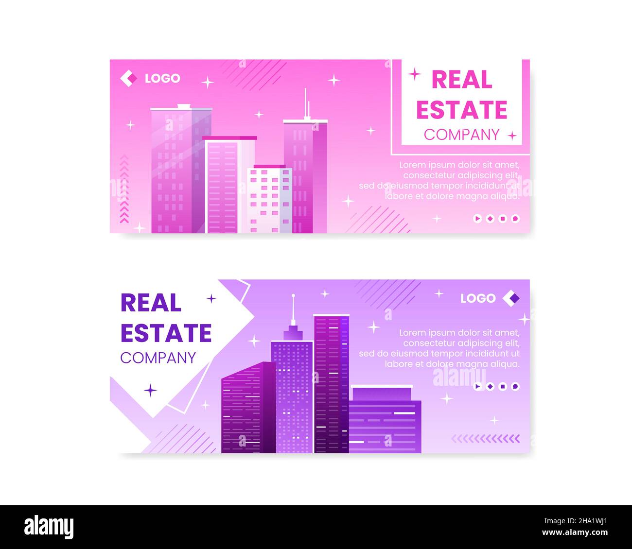 Real estate posters Stock Vector Images - Alamy
