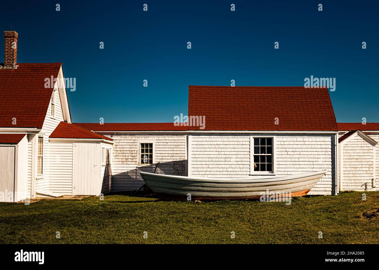 Monhegan lighthouse hi-res stock photography and images - Alamy