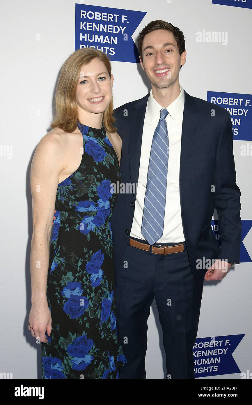 New York, USA. December 9th, 2021: Kerry Kennedy Meltzer and husband ...
