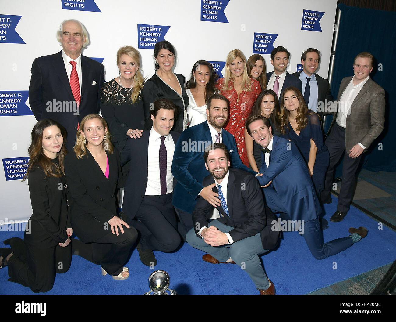 New York, USA. December 9th, 2021: James Pinto and family attend the ...