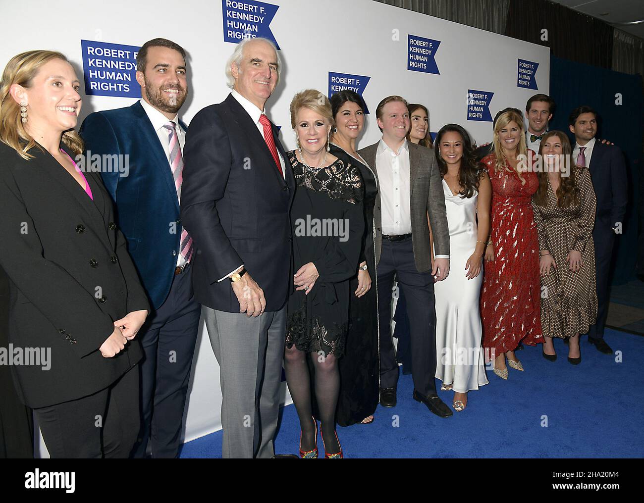 New York, USA. December 9th, 2021: James Pinto and family attend the ...