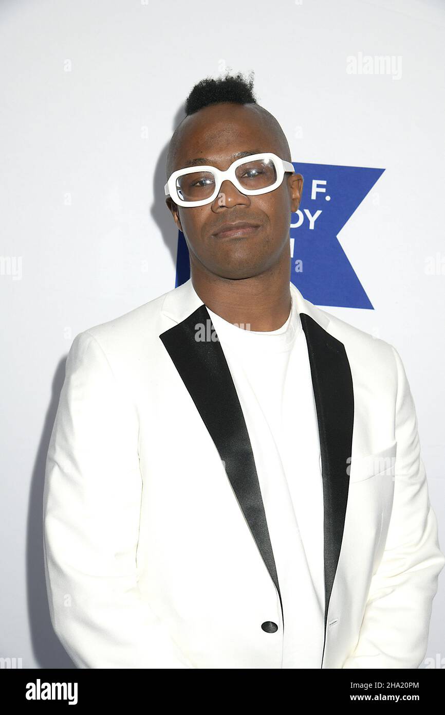 New York, USA. December 9th, 2021: artist Jamel Robinson attends the ...