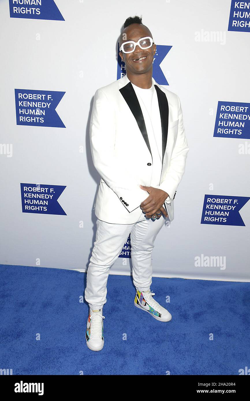 New York, USA. December 9th, 2021: artist Jamel Robinson attends the ...