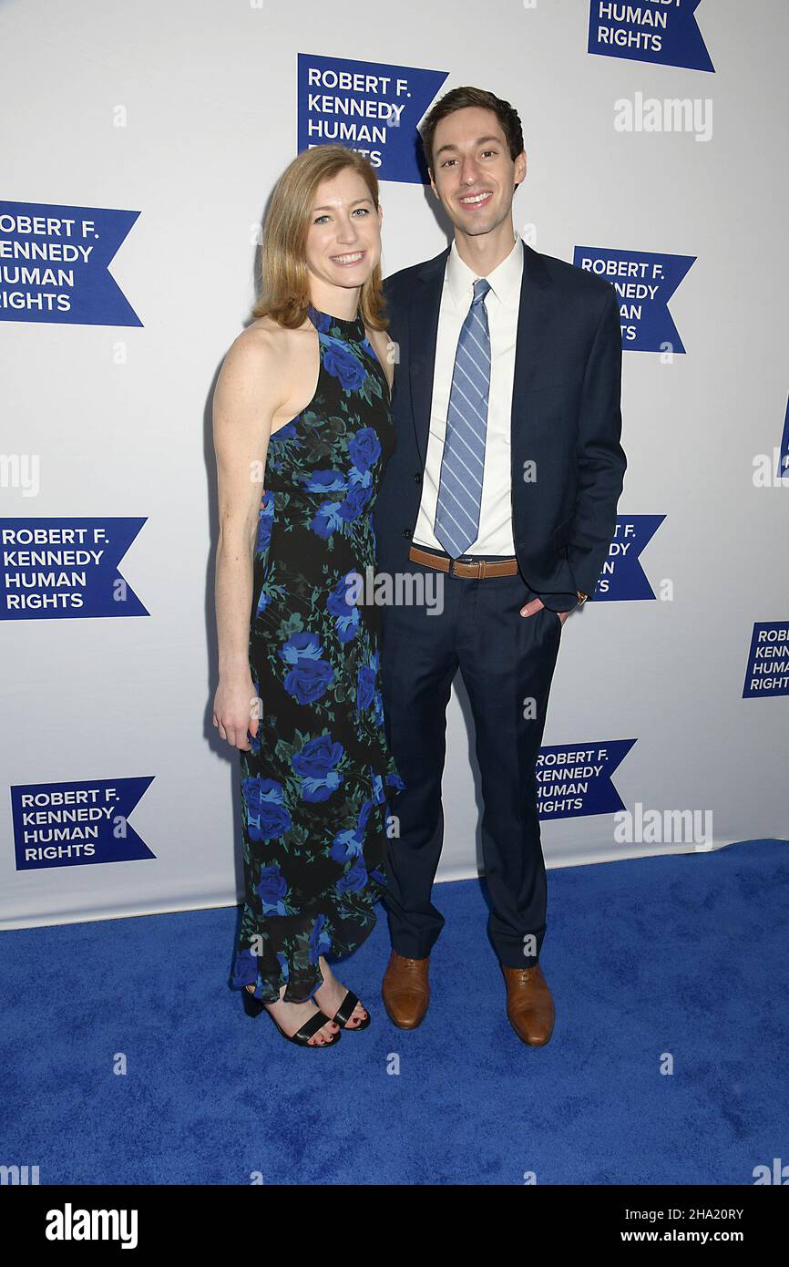 New York, USA. December 9th, 2021: Kerry Kennedy Meltzer and husband ...