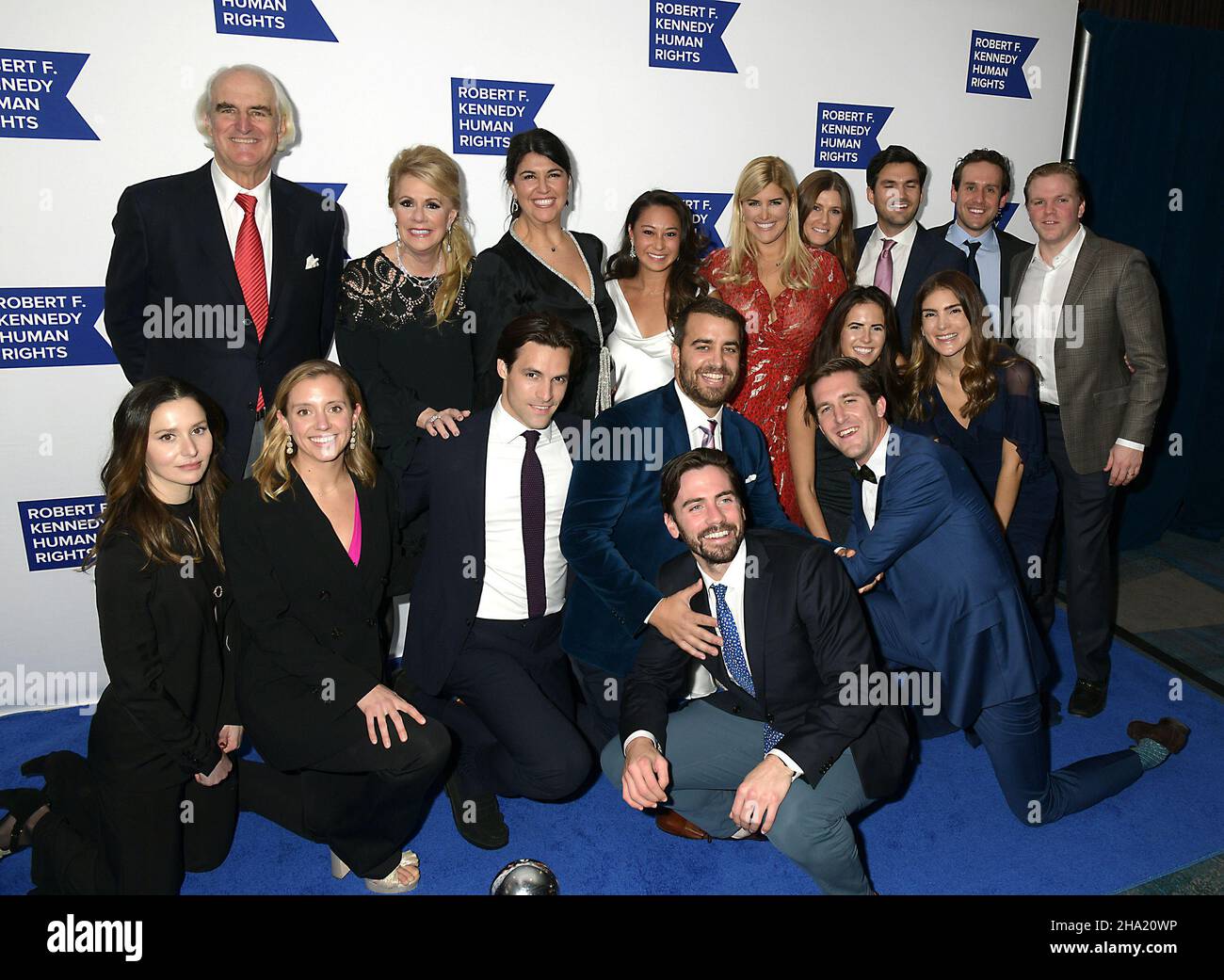 James Pinto and family attend the RFK Ripple of Hope Gala on December ...