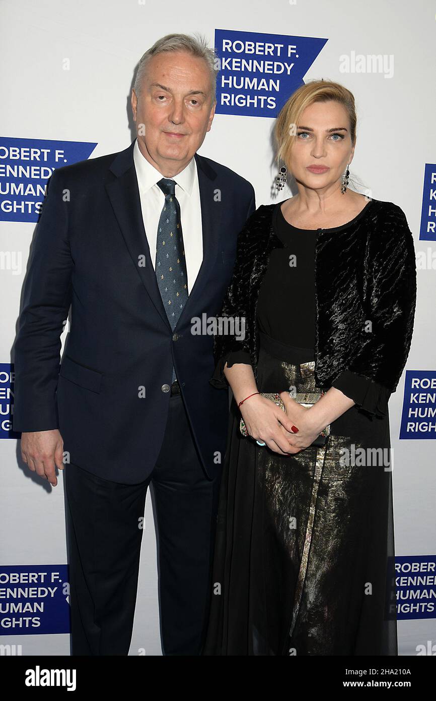 attends the RFK Ripple of Hope Gala on December 9th, 2021 at New York ...