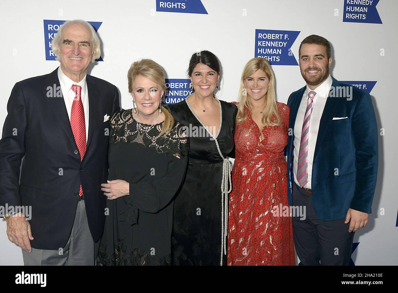James Pinto and family attend the RFK Ripple of Hope Gala on December ...