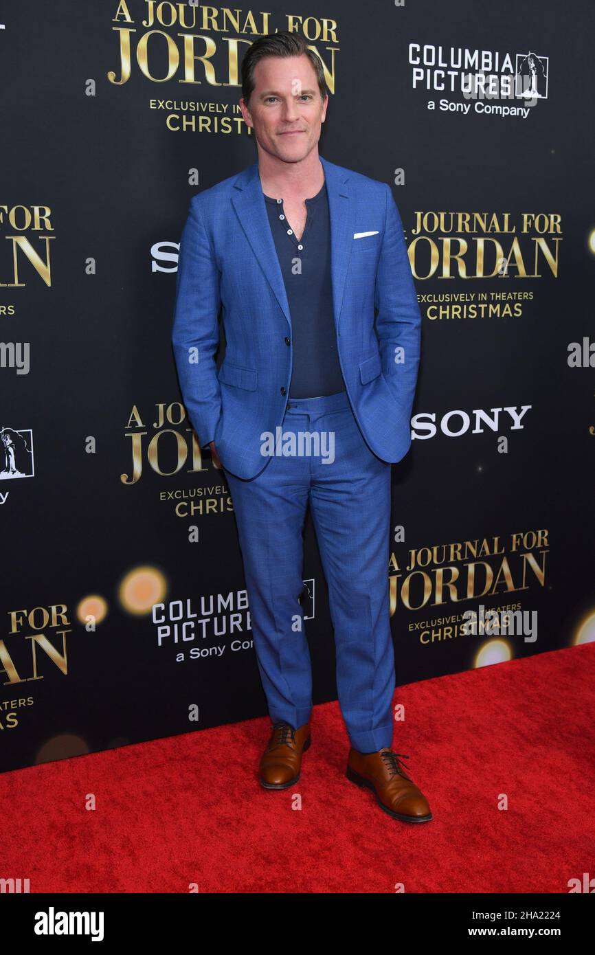 Mike Doyle attends the world premiere of "A Journal For Jordan" at AMC ...