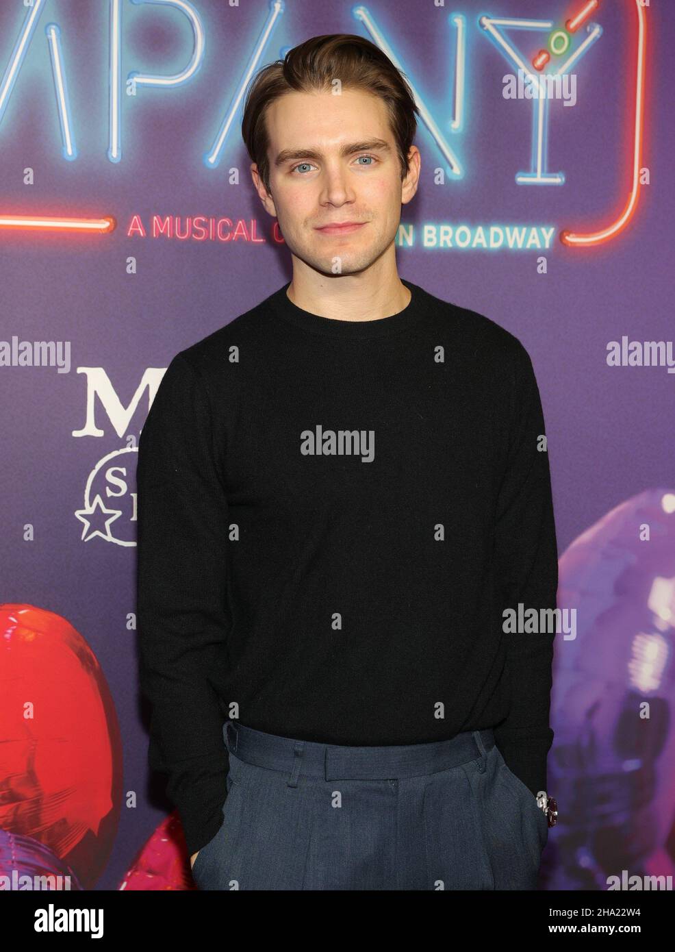 New York, NY, USA. 9th Dec, 2021. Andrew Burnap at arrivals for COMPANY ...