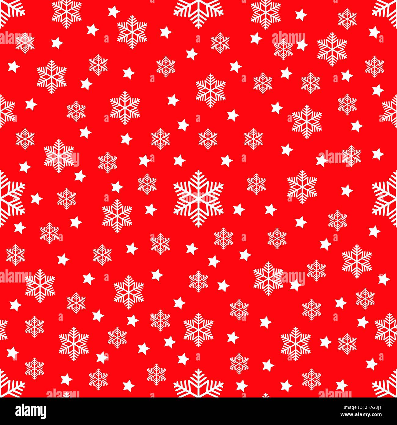 Seamless pattern with snowflakes. Christmas background. Vector ...
