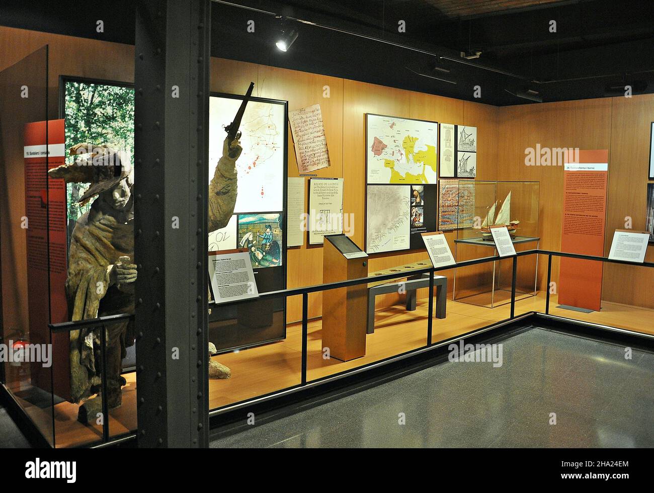 Catalan History Museum in Barcelona, Catalonia, Spain Stock Photo - Alamy